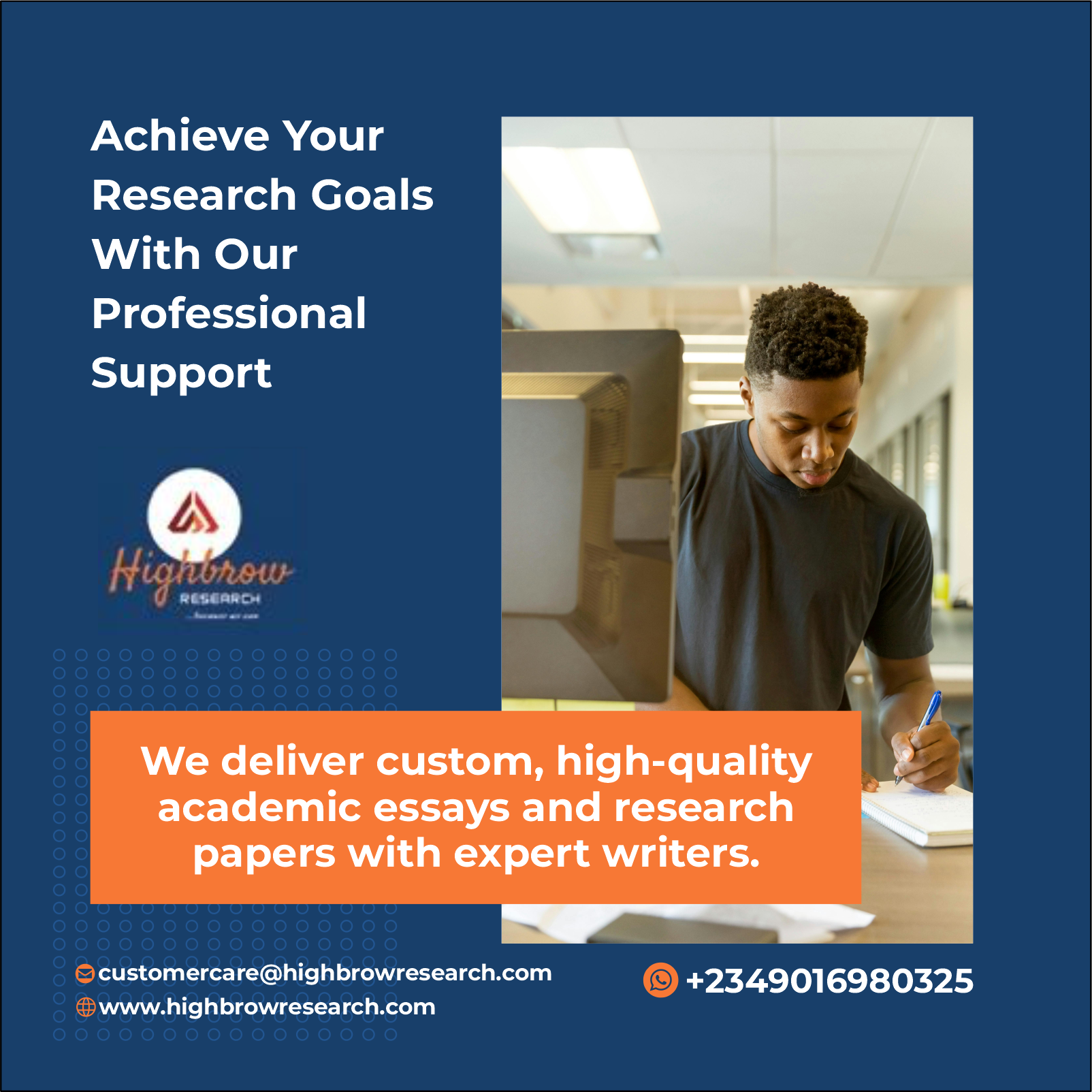 Highbrow Research: Writing Services